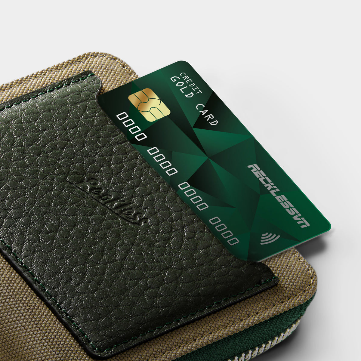 Grace Wallet · Mossgreen Sand · RecklessPh