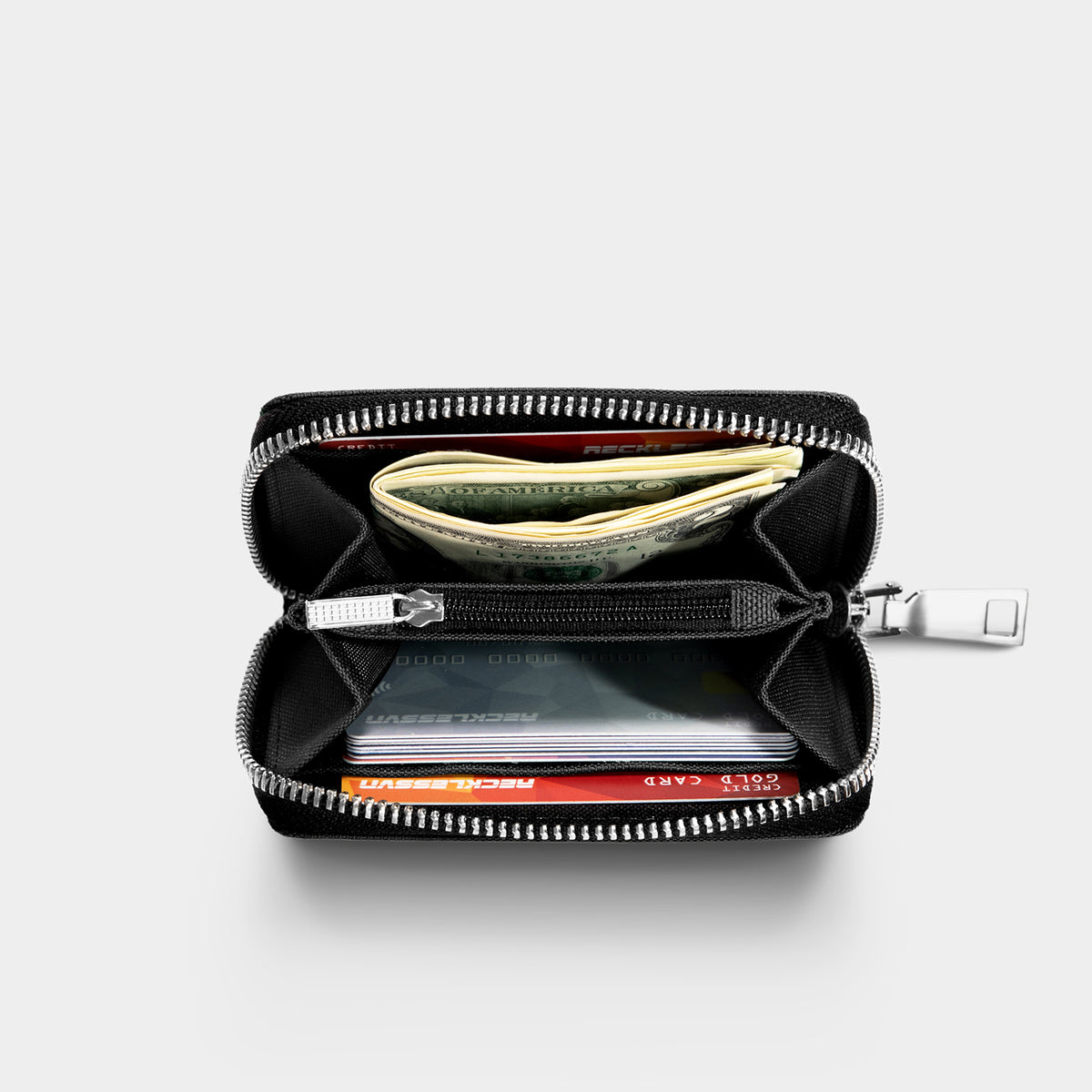 Zip Coin Wallet · Black · RecklessPh